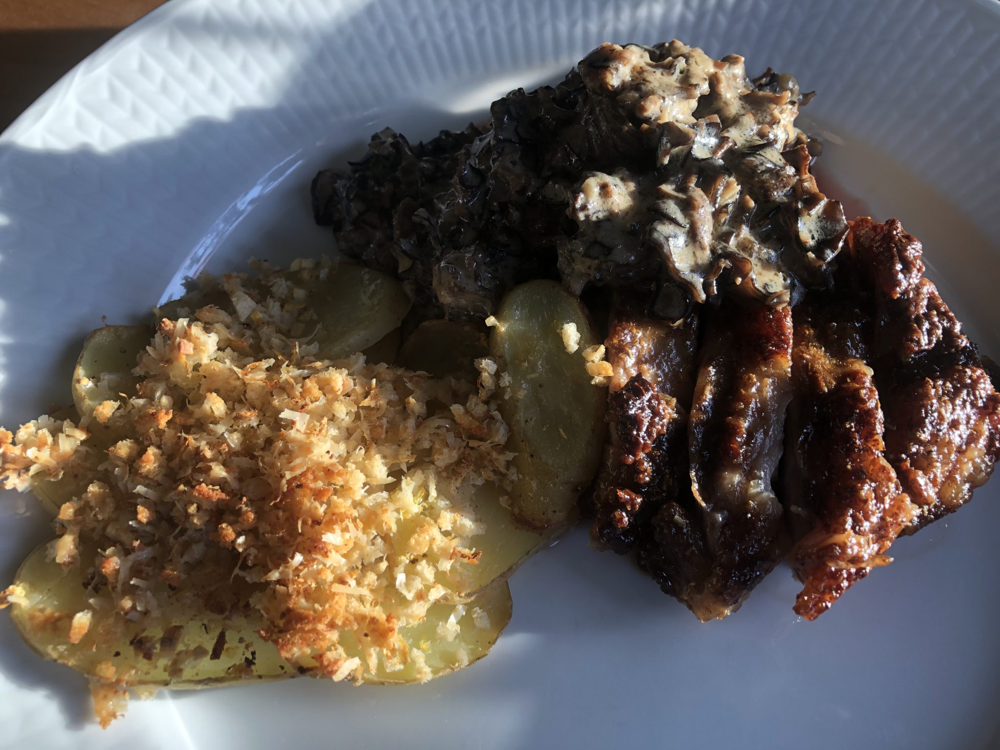 Ugnsrostade potatisskivor – Stens kök